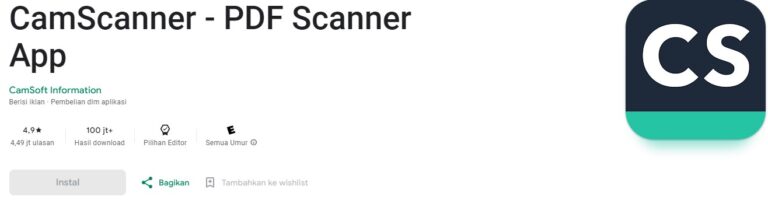 Ubah Gambar Jadi PDF dengan Aplikasi CamScanner - Aplikasi AFK.CO.ID